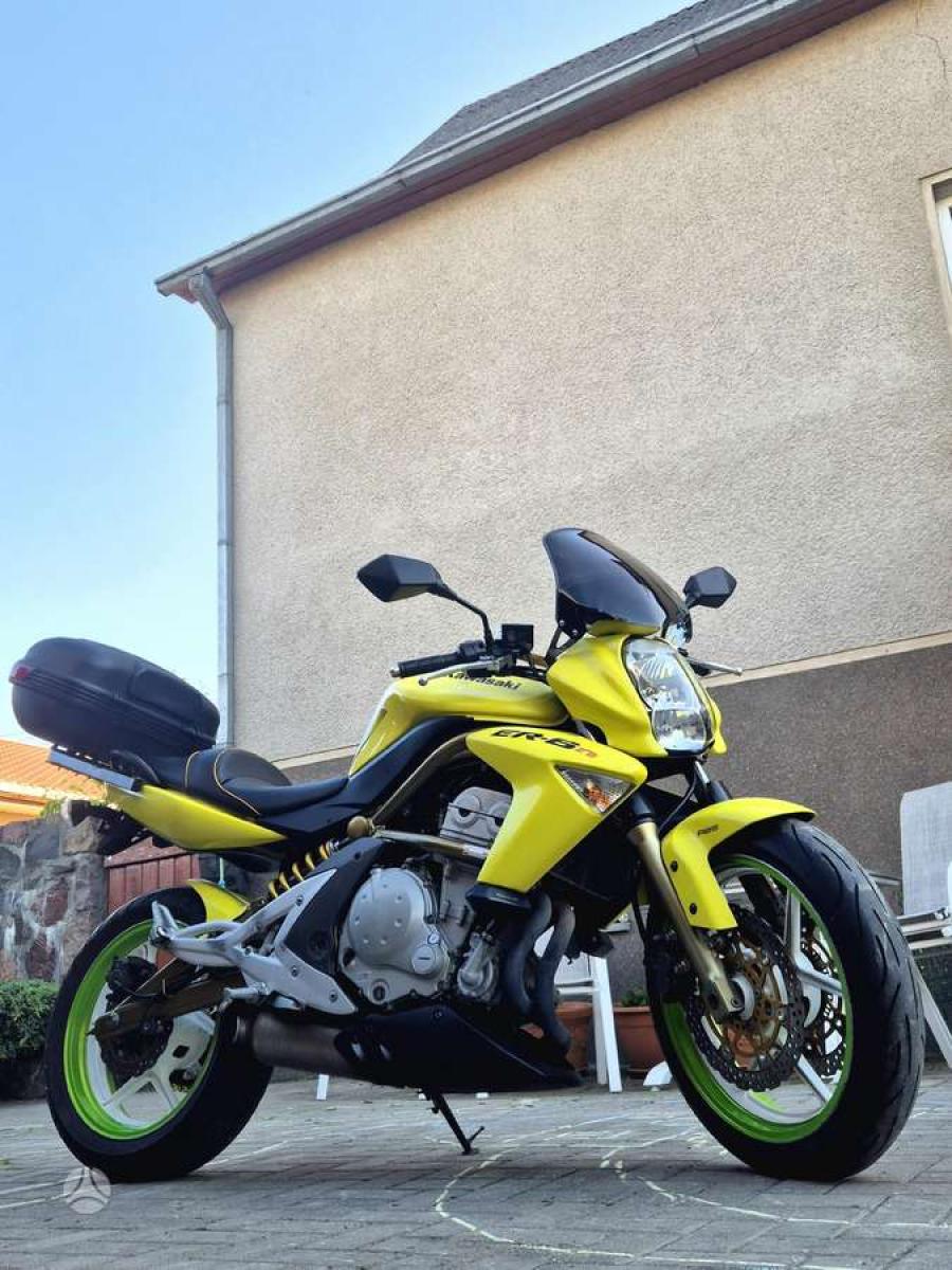 Kawasaki ER 2006 in Prienai, with an engine capacity of 0.65 L and mileage of 58 thousand km for 2300 €, photo 2 on AUTOMOTO.COM.LV