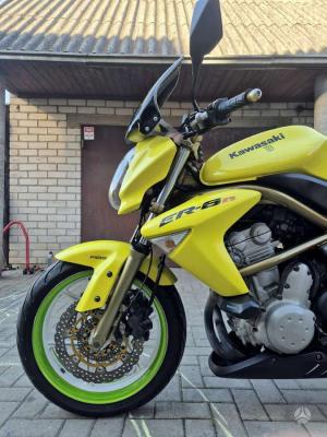 Kawasaki ER 2006 in Prienai, with an engine capacity of 0.65 L and mileage of 58 thousand km for 2300 €, photo 9 on AUTOMOTO.COM.LV