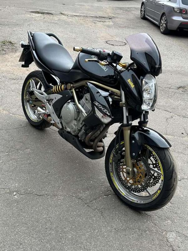Kawasaki ER 2006 in Kaunas, with an engine capacity of 0.65 L and mileage of 59 thousand km for 1600 €, photo 5 on AUTOMOTO.COM.LV