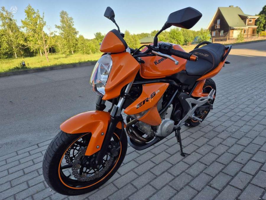 Kawasaki ER 2007 in Kelme, with an engine capacity of 0.65 L and mileage of 47 thousand km for 2150 €, photo 5 on AUTOMOTO.COM.LV