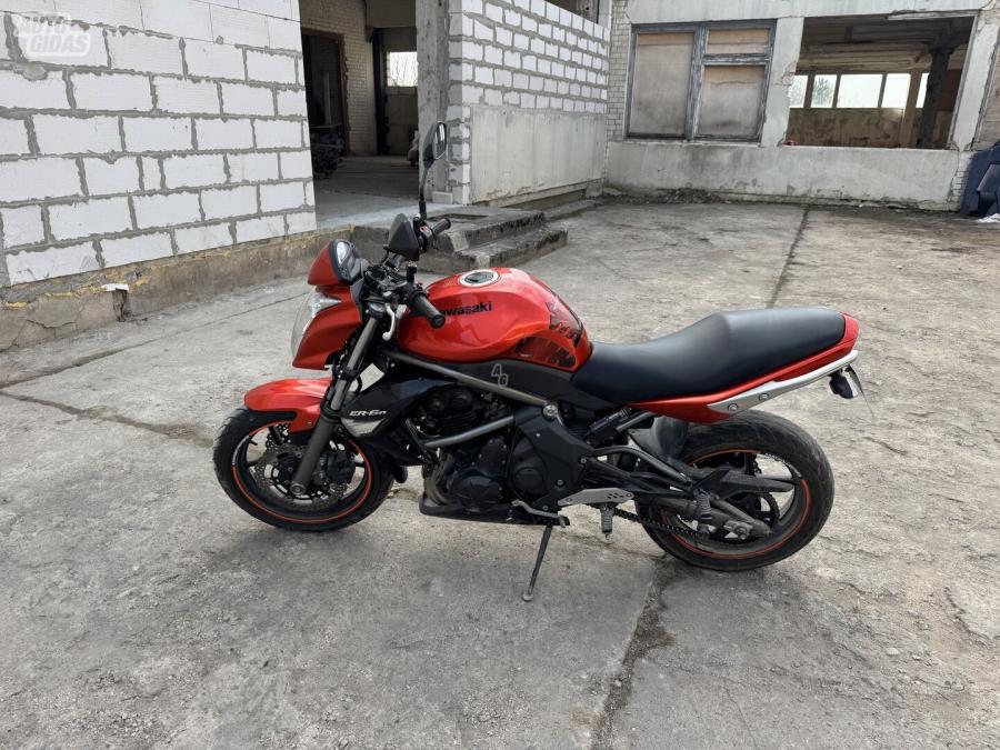 Kawasaki ER 2009 Viļņa, ar dzinēja tilpumu 0.65 L un nobraukumu 51 tūkst. km par 2300 €, foto 3 vietnē AUTOMOTO.COM.LV