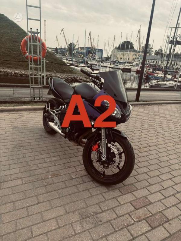 Kawasaki ER 2009 in Klaipeda, with an engine capacity of 0.65 L and mileage of 31 thousand km for 2600 €, photo 1 on AUTOMOTO.COM.LV