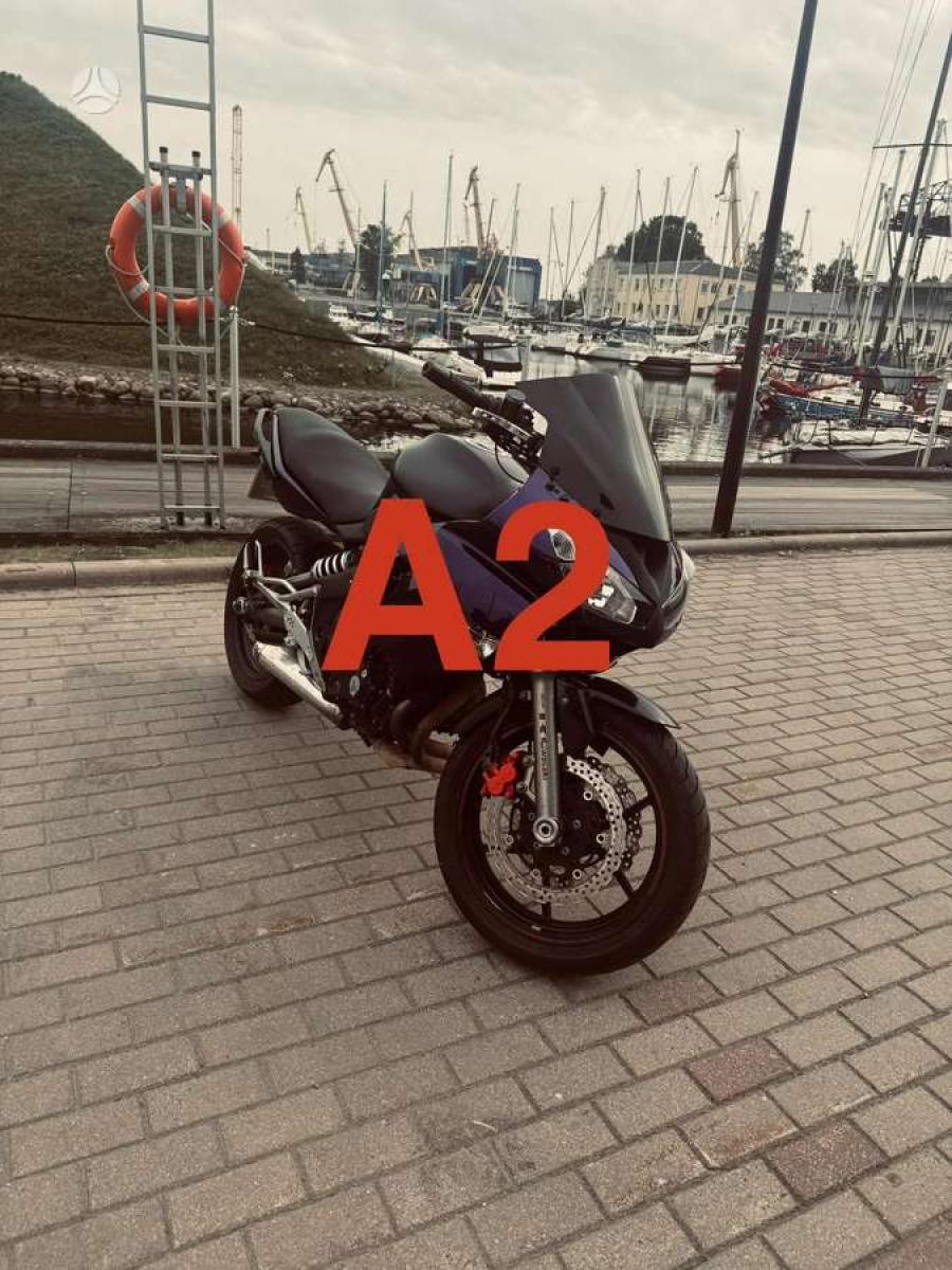 Kawasaki ER 2009 in Klaipeda, with an engine capacity of 0.65 L and mileage of 31 thousand km for 2600 €, photo 1 on AUTOMOTO.COM.LV