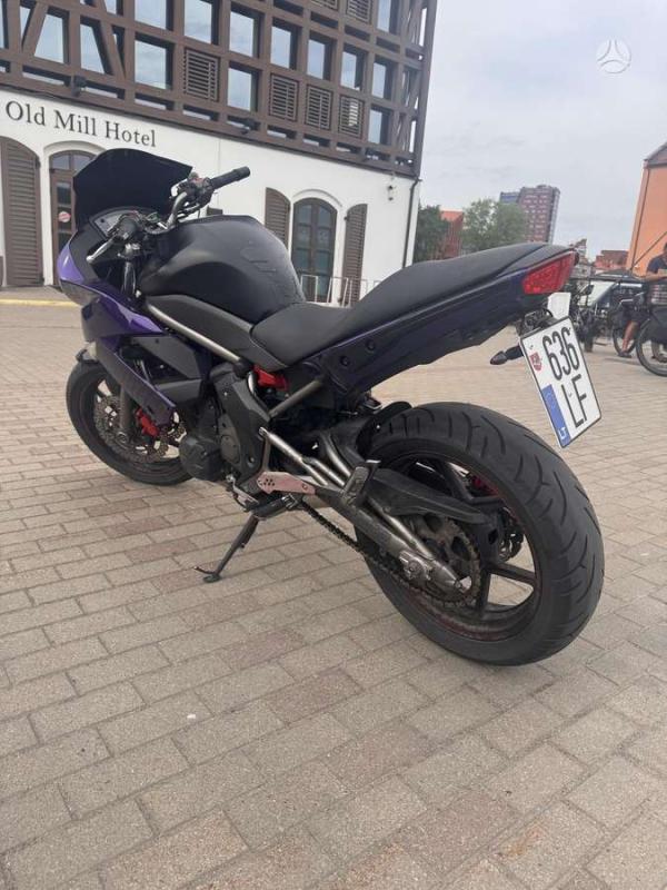 Kawasaki ER 2009 in Klaipeda, with an engine capacity of 0.65 L and mileage of 31 thousand km for 2600 €, photo 4 on AUTOMOTO.COM.LV