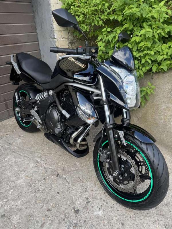 Kawasaki ER 2009 in Prienai, with an engine capacity of 0.65 L and mileage of 25 thousand km for 3100 €, photo 1 on AUTOMOTO.COM.LV