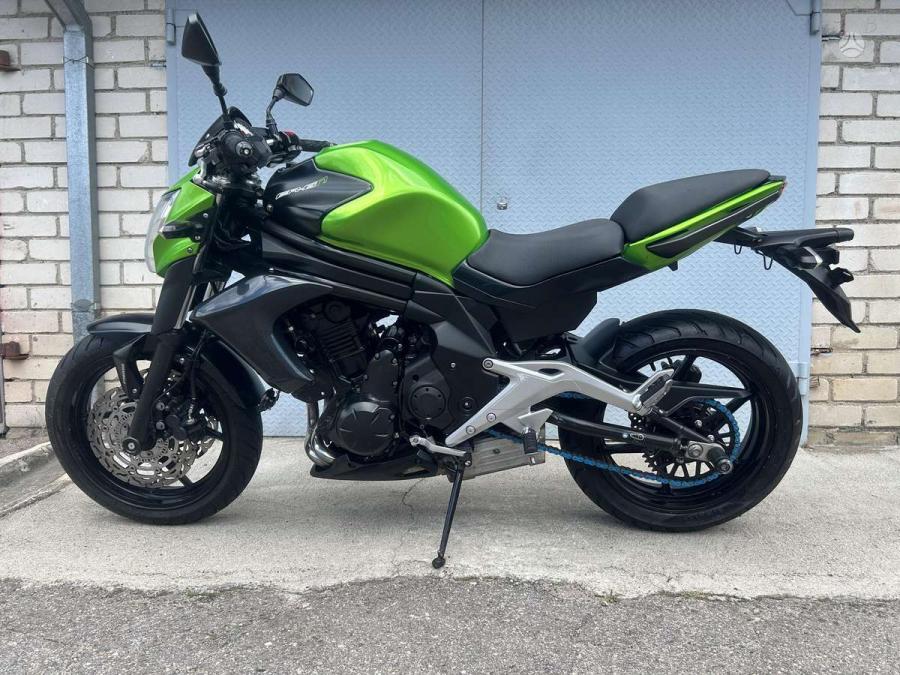 Kawasaki ER 2013 in Birstonas, with an engine capacity of 0.65 L and mileage of 27 thousand km for 3399 €, photo 5 on AUTOMOTO.COM.LV