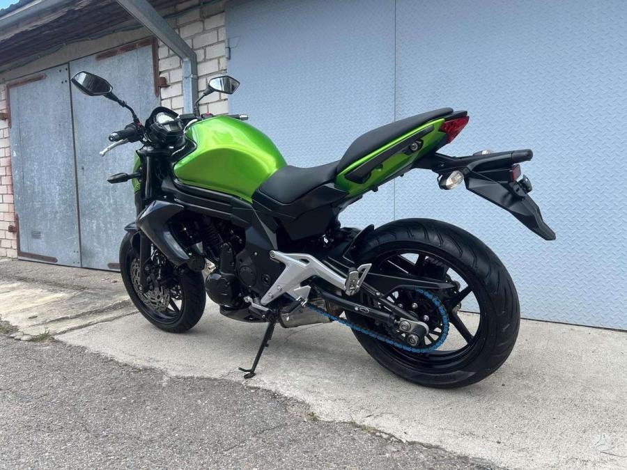 Kawasaki ER 2013 in Birstonas, with an engine capacity of 0.65 L and mileage of 27 thousand km for 3399 €, photo 7 on AUTOMOTO.COM.LV