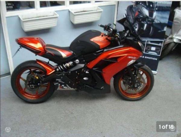 Kawasaki ER 2014 in Kaunas, with an engine capacity of 0.65 L and mileage of 54 thousand km for 2700 €, photo 1 on AUTOMOTO.COM.LV