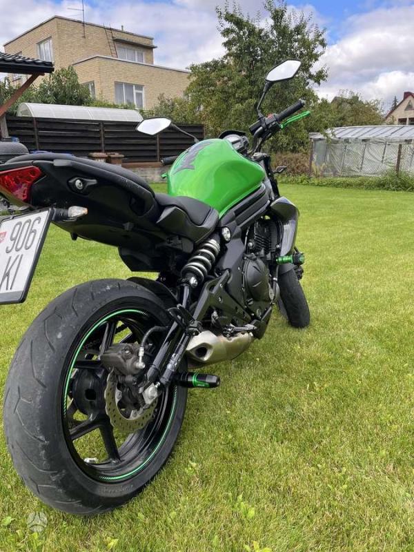 Kawasaki ER 2015 in Siauliai, with an engine capacity of 0.65 L and mileage of 13 thousand km for 3800 €, photo 4 on AUTOMOTO.COM.LV