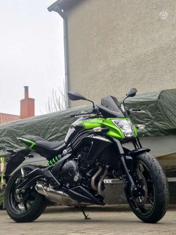 Kawasaki ER 2016 in Prienai, with an engine capacity of 0.65 L and mileage of 16 thousand km for 3650 €, photo 2 on AUTOMOTO.COM.LV