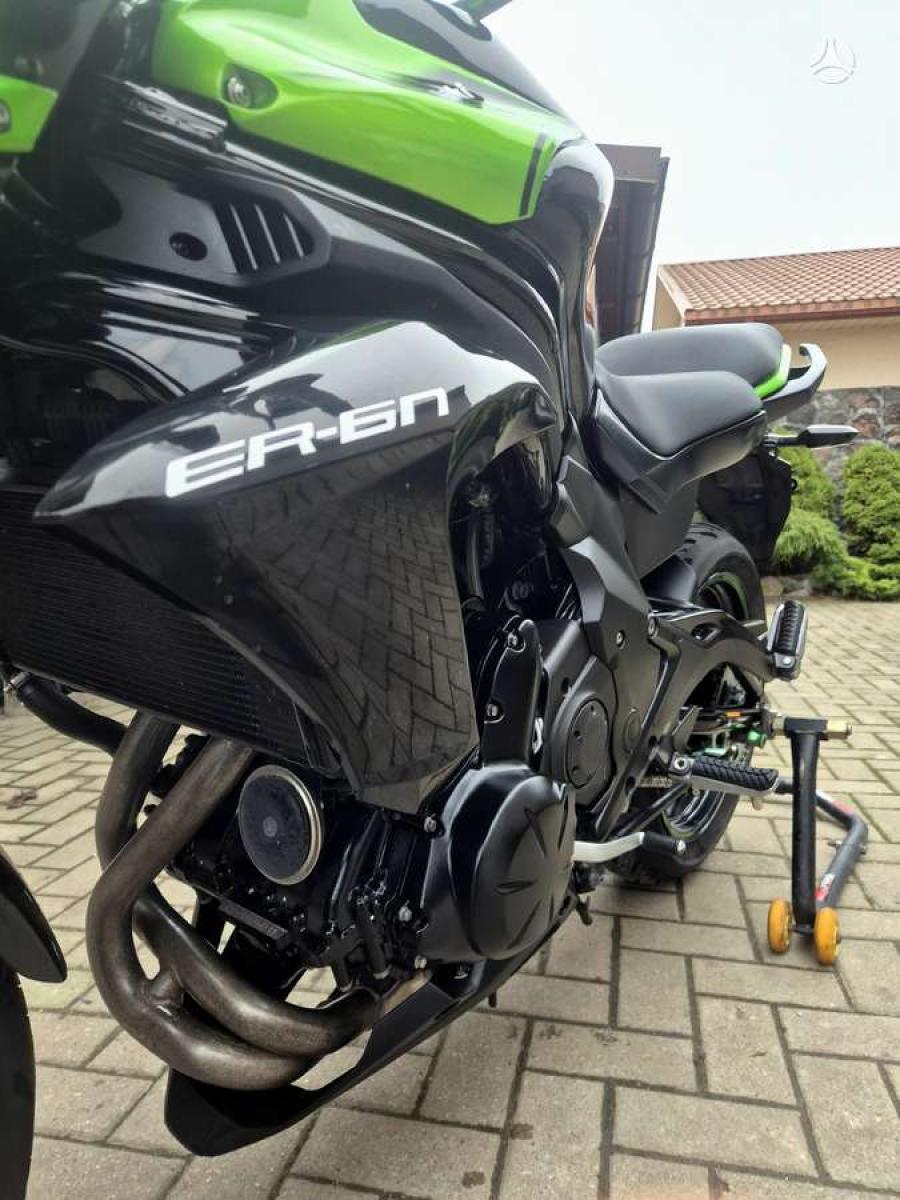Kawasaki ER 2016 Prienai, ar dzinēja tilpumu 0.65 L un nobraukumu 16 tūkst. km par 3650 €, foto 16 vietnē AUTOMOTO.COM.LV