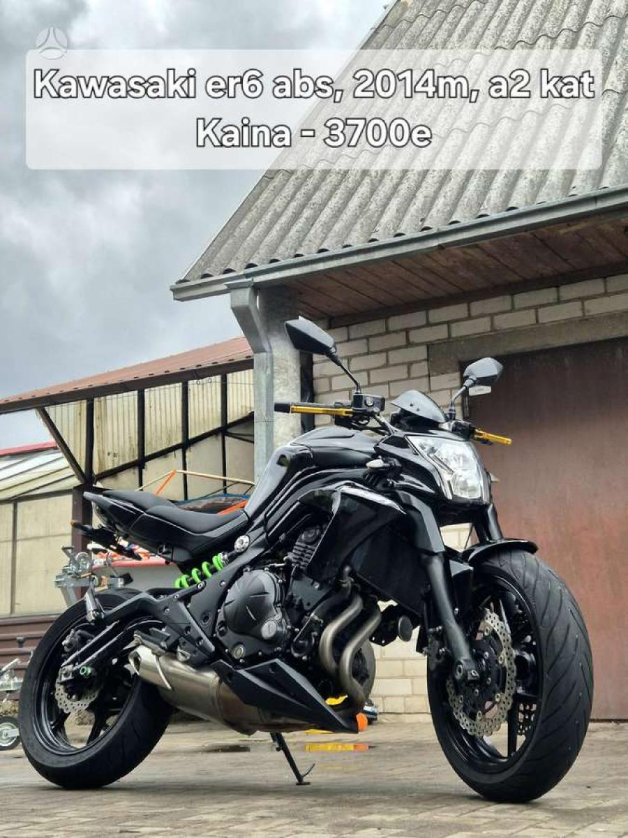 Kawasaki ER 2016 Prienai, ar dzinēja tilpumu 0.65 L un nobraukumu 16 tūkst. km par 3650 €, foto 32 vietnē AUTOMOTO.COM.LV