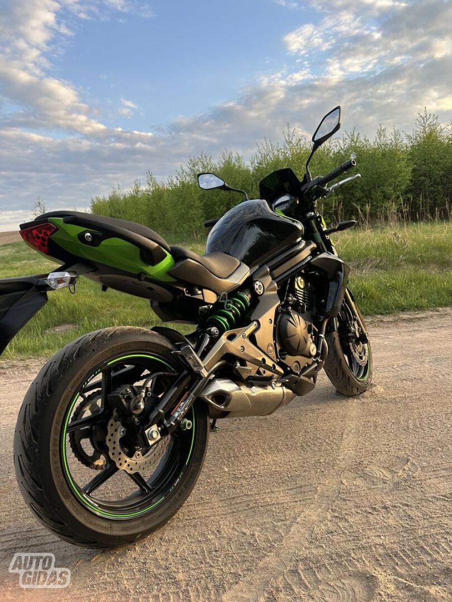 Kawasaki ER 2016 Širvintos, ar dzinēja tilpumu 0.65 L un nobraukumu 17 tūkst. km par 3649 €, foto 4 vietnē AUTOMOTO.COM.LV