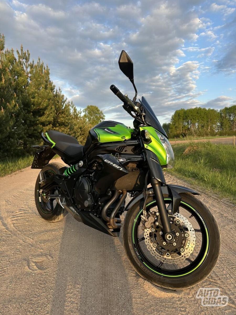 Kawasaki ER 2016 Širvintos, ar dzinēja tilpumu 0.65 L un nobraukumu 17 tūkst. km par 3649 €, foto 5 vietnē AUTOMOTO.COM.LV