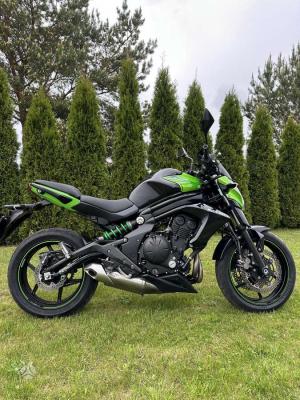 Kawasaki ER 2016 in Sirvintos, with an engine capacity of 0.65 L and mileage of 17 thousand km for 3499 €, photo  on AUTOMOTO.COM.LV