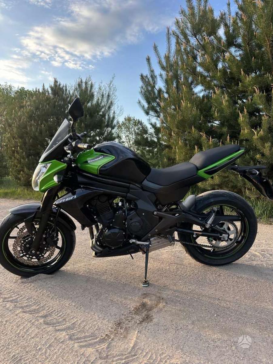 Kawasaki ER 2016 in Sirvintos, with an engine capacity of 0.65 L and mileage of 17 thousand km for 3499 €, photo 7 on AUTOMOTO.COM.LV