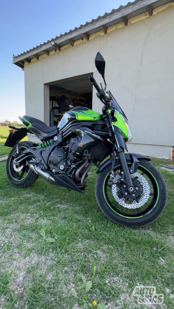 Kawasaki ER 2016 Viļņa, ar dzinēja tilpumu 0.65 L un nobraukumu 17 tūkst. km par 3350 €, foto 1 vietnē AUTOMOTO.COM.LV