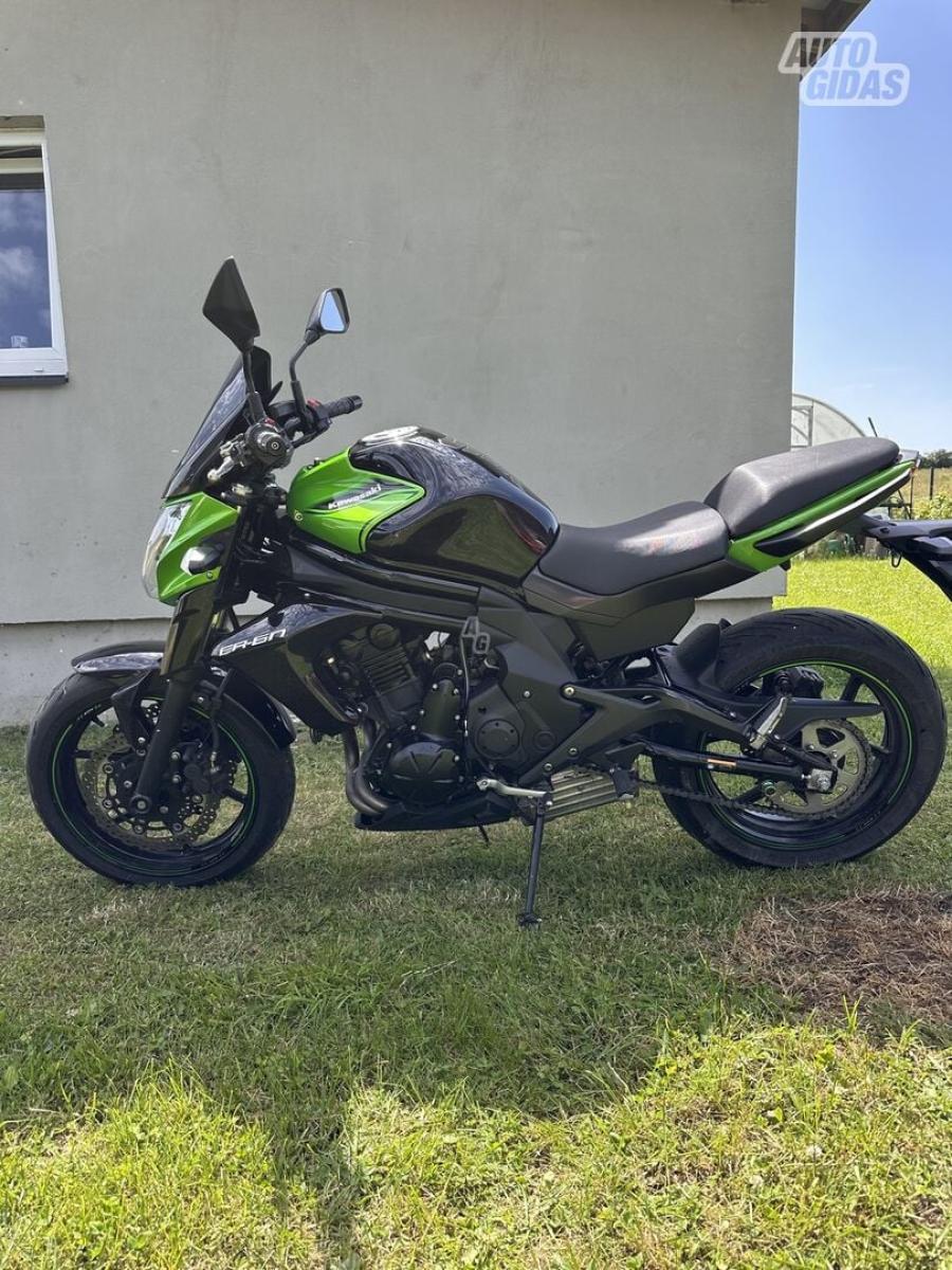 Kawasaki ER 2016 in Vilnius, with an engine capacity of 0.65 L and mileage of 17 thousand km for 3350 €, photo 6 on AUTOMOTO.COM.LV