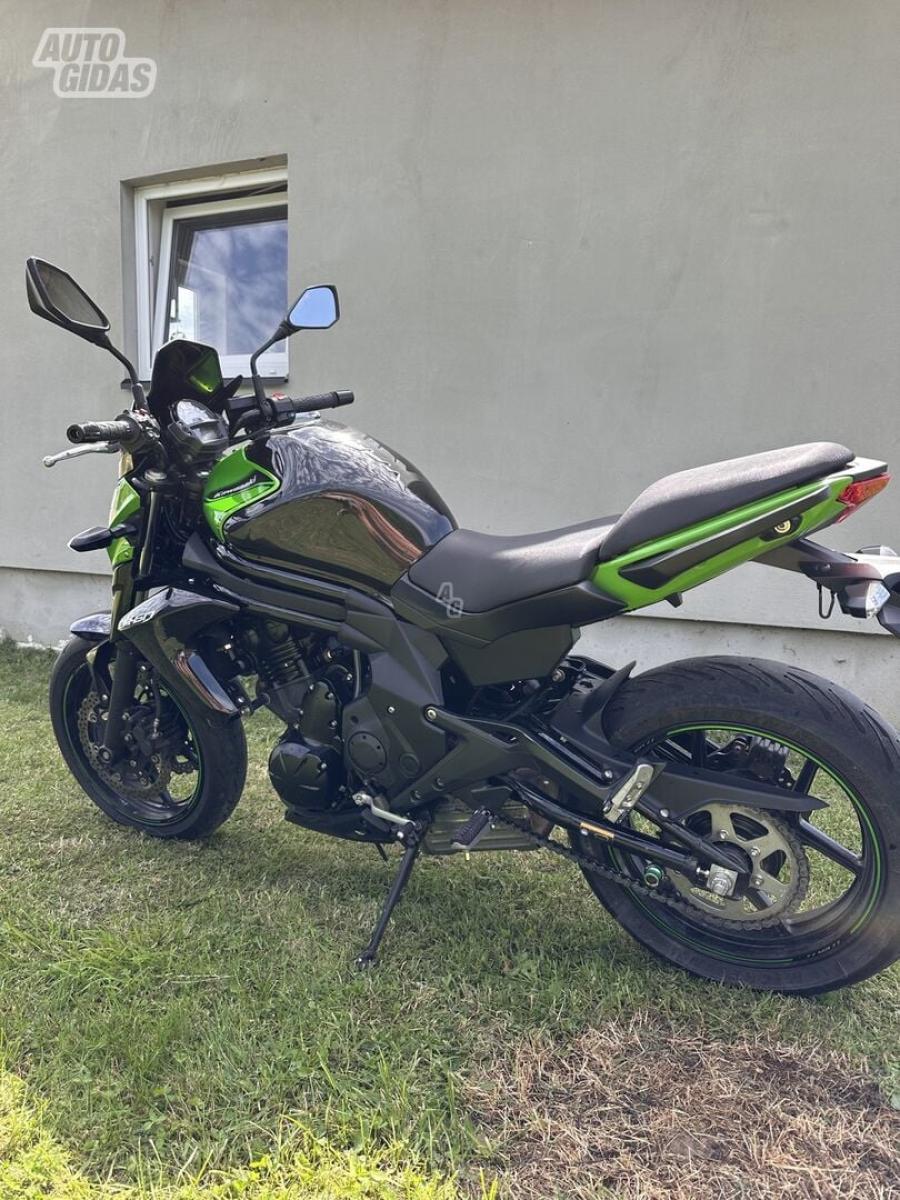Kawasaki ER 2016 in Vilnius, with an engine capacity of 0.65 L and mileage of 17 thousand km for 3350 €, photo 7 on AUTOMOTO.COM.LV