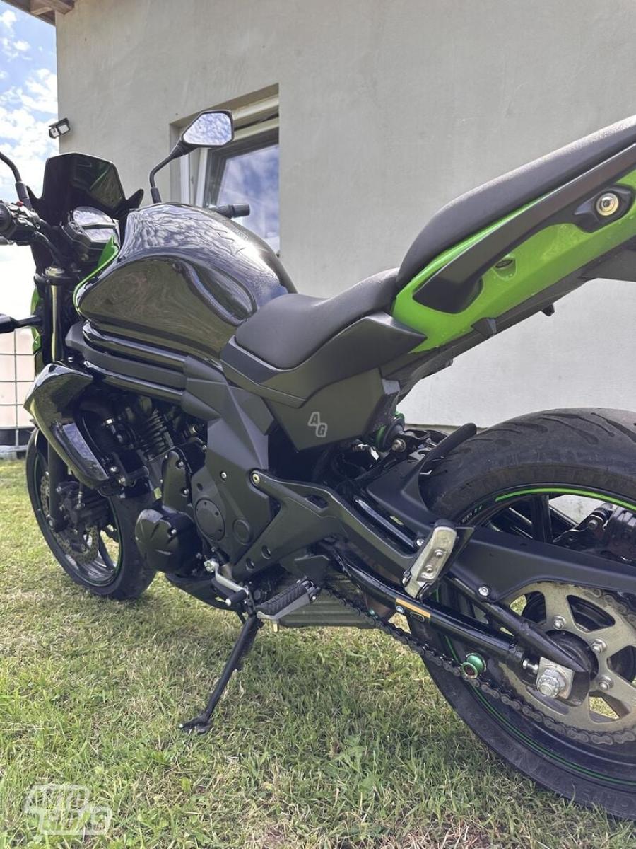 Kawasaki ER 2016 in Vilnius, with an engine capacity of 0.65 L and mileage of 17 thousand km for 3350 €, photo 8 on AUTOMOTO.COM.LV