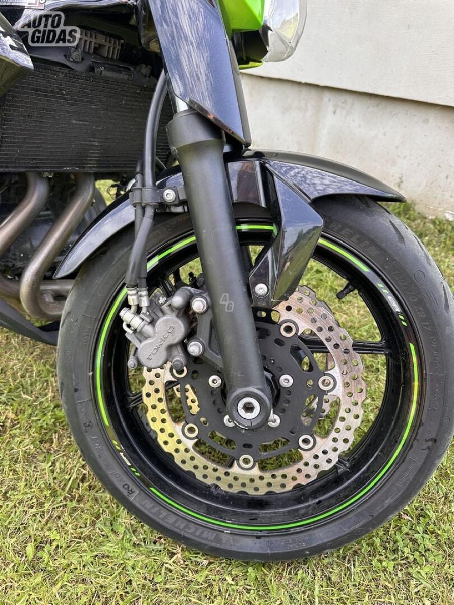 Kawasaki ER 2016 in Vilnius, with an engine capacity of 0.65 L and mileage of 17 thousand km for 3350 €, photo 11 on AUTOMOTO.COM.LV