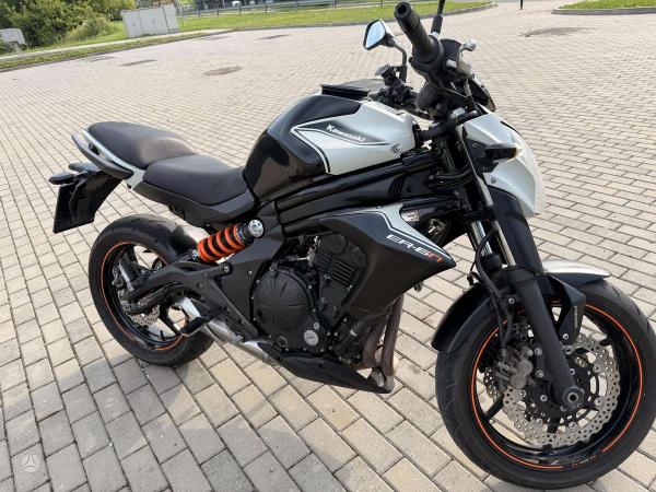 Kawasaki ER 2016 in Vilnius, with an engine capacity of 0.65 L and mileage of 39 thousand km for 3300 €, photo 1 on AUTOMOTO.COM.LV