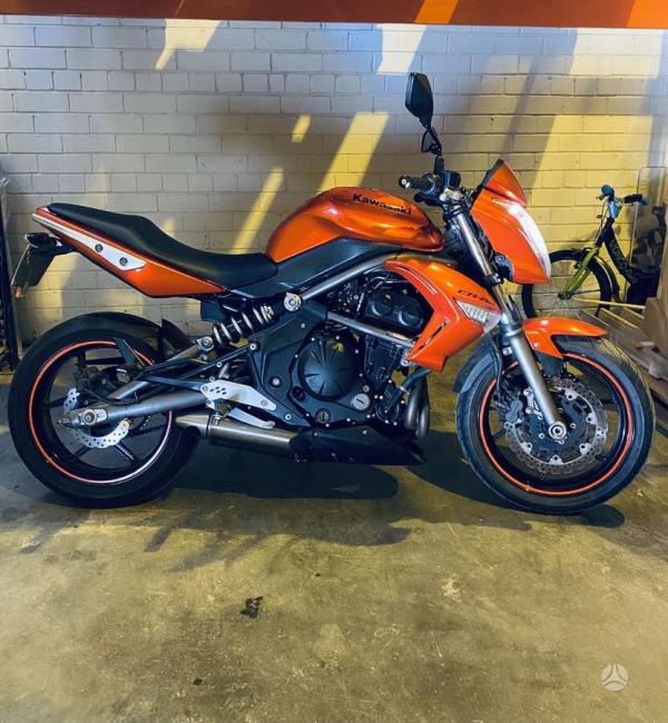 Oranžs Kawasaki ER 2009 Klaipėda, ar dzinēja tilpumu 0.65 L un nobraukumu 61 tūkst. km par 2850 €, foto 5 vietnē AUTOMOTO.COM.LV