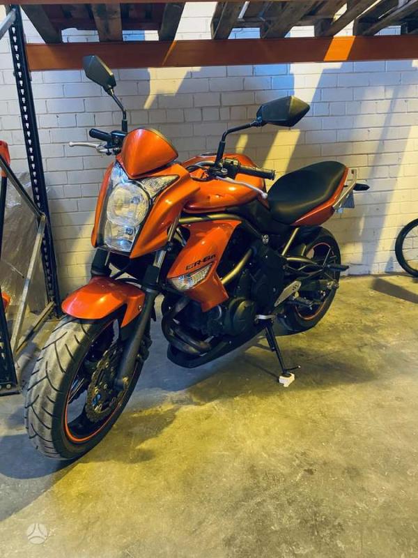 Oranžs Kawasaki ER 2009 Klaipėda, ar dzinēja tilpumu 0.65 L un nobraukumu 61 tūkst. km par 2850 €, foto 7 vietnē AUTOMOTO.COM.LV