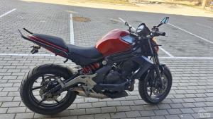 Sarkans Kawasaki ER 2014 Kauņa, ar dzinēja tilpumu 0.65 L un nobraukumu 41 tūkst. km par 3200 €, foto 6 vietnē AUTOMOTO.COM.LV