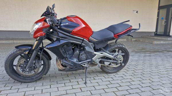Red Kawasaki ER 2014 in Kaunas, with an engine capacity of 0.65 L and mileage of 41 thousand km for 3200 €, photo 10 on AUTOMOTO.COM.LV