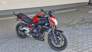 Sarkans Kawasaki ER 2014 Kauņa, ar dzinēja tilpumu 0.65 L un nobraukumu 41 tūkst. km par 3200 €, foto 16 vietnē AUTOMOTO.COM.LV