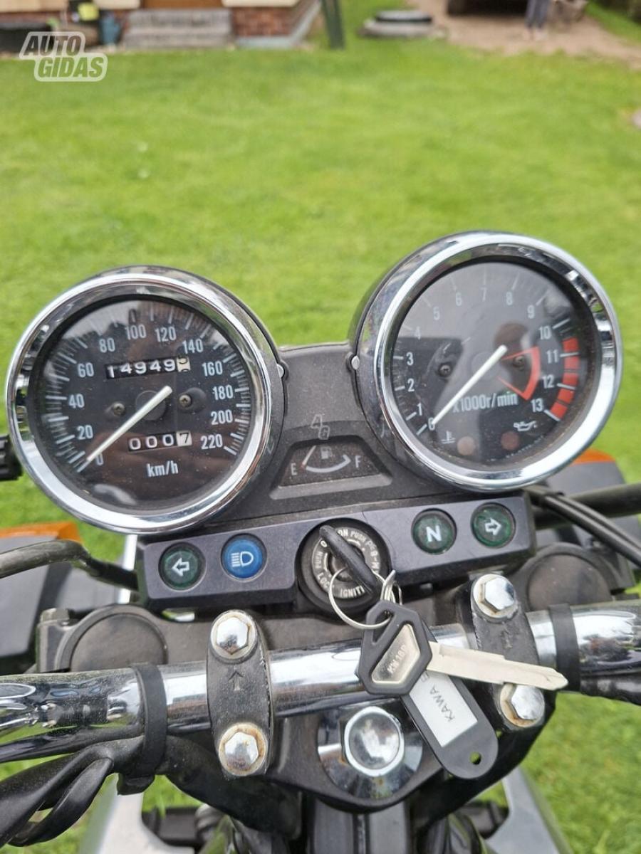 Violet Kawasaki ER 2003 in Kaunas, with an engine capacity of 0.50 L and mileage of 15 thousand km for 1600 €, photo 6 on AUTOMOTO.COM.LV