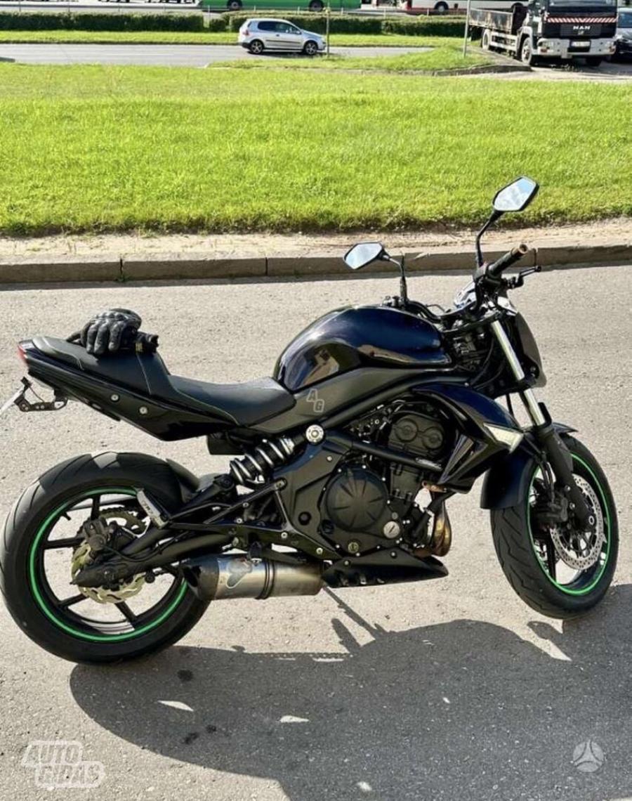 Violets Kawasaki ER 2010 Viļņa, ar dzinēja tilpumu 0.65 L un nobraukumu 60 tūkst. km par 2400 €, foto 2 vietnē AUTOMOTO.COM.LV