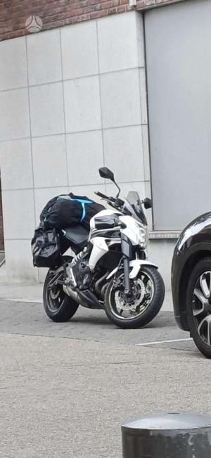 White Kawasaki ER 2012 in Mazeikiai, with an engine capacity of 0.65 L and mileage of 57 thousand km for 2500 €, photo 16 on AUTOMOTO.COM.LV