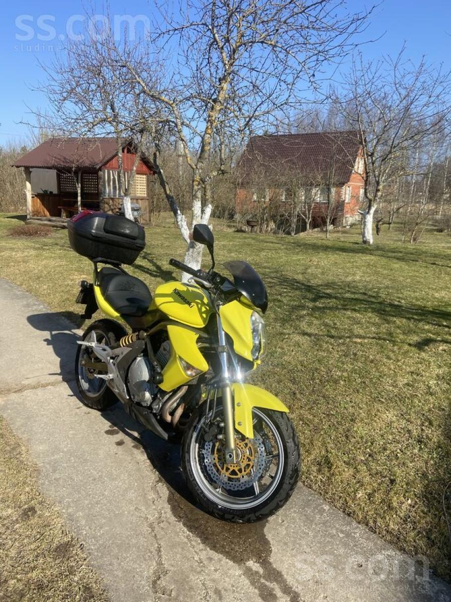 Kawasaki Er6n 2005 Gulbene, ar dzinēja tilpumu 0.65 L un nobraukumu 0 tūkst. km par 2100 €, foto 1 vietnē AUTOMOTO.COM.LV