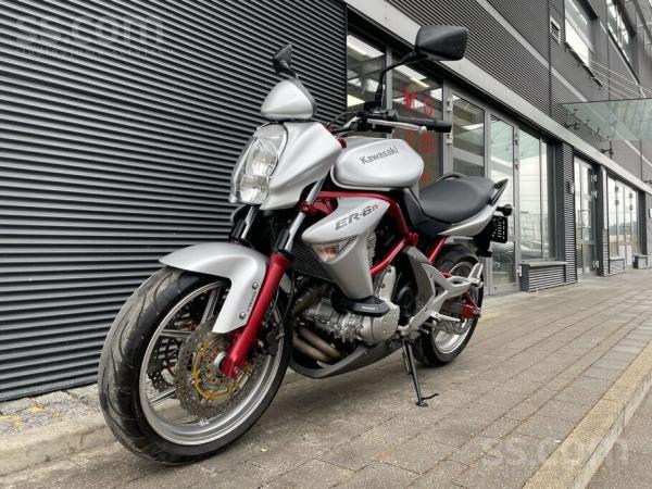 Kawasaki Er6n 2006 Rīga, ar dzinēja tilpumu 0.65 L un nobraukumu 0 tūkst. km par 2699 €, foto 1 vietnē AUTOMOTO.COM.LV