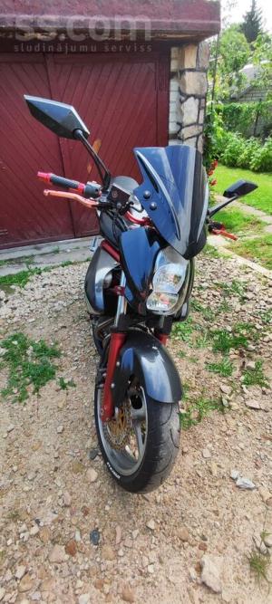 Kawasaki Er6n 2006 in Riga, with an engine capacity of 0.65 L and mileage of 0 thousand km for 2300 €, photo  on AUTOMOTO.COM.LV