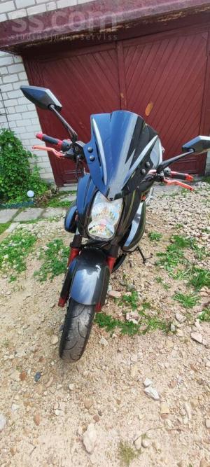 Kawasaki Er6n 2006 in Riga, with an engine capacity of 0.65 L and mileage of 0 thousand km for 2300 €, photo 5 on AUTOMOTO.COM.LV
