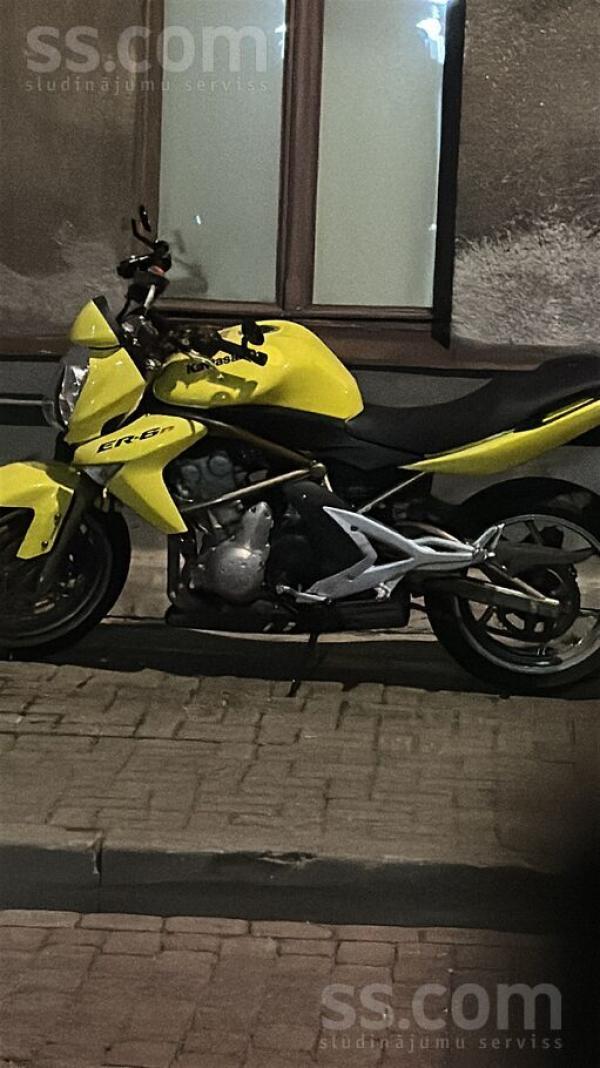 Кавасаки Er6n 2006 в Рига, объемом двигателя 0.65 л и пробегом 0 тыс. км за 2300 €, фото 2 на AUTOMOTO.COM.LV