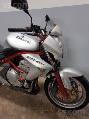 Kawasaki Er6n 2007 Rīga, ar dzinēja tilpumu 0.65 L un nobraukumu 0 tūkst. km par 2290 €, foto  vietnē AUTOMOTO.COM.LV