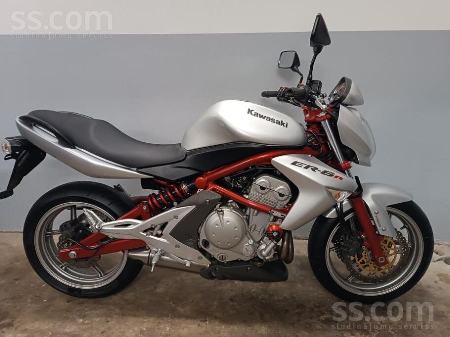 Кавасаки Er6n 2007 в Рига, объемом двигателя 0.65 л и пробегом 0 тыс. км за 2200 €, фото 4 на AUTOMOTO.COM.LV