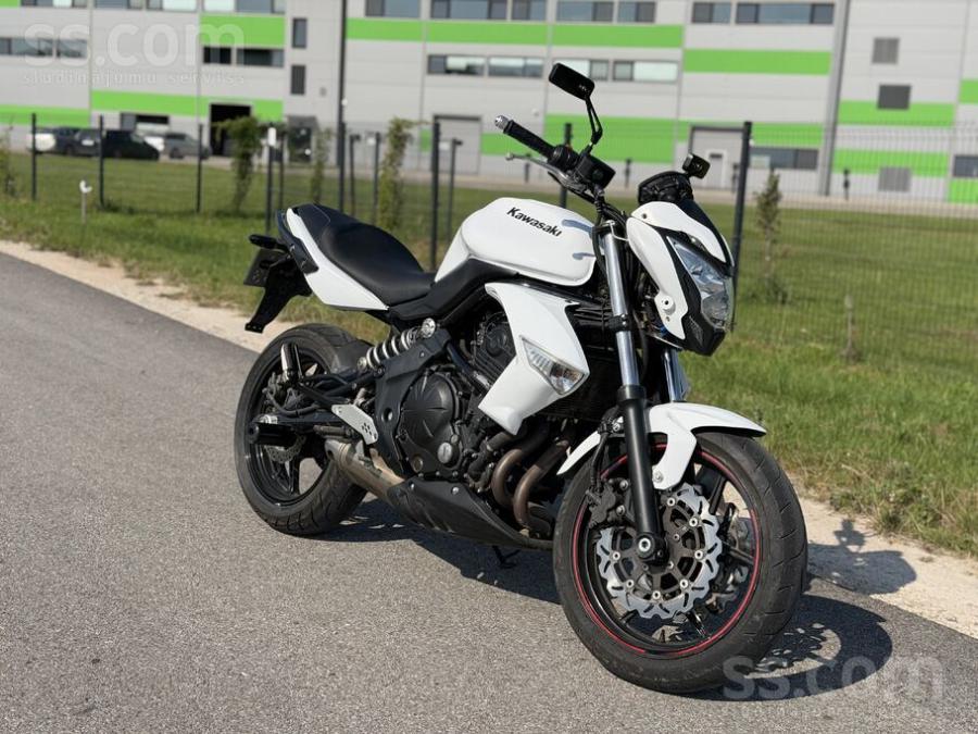 Kawasaki Er6n 2011 in Riga, with an engine capacity of 0.65 L and mileage of 0 thousand km for 2350 €, photo 7 on AUTOMOTO.COM.LV