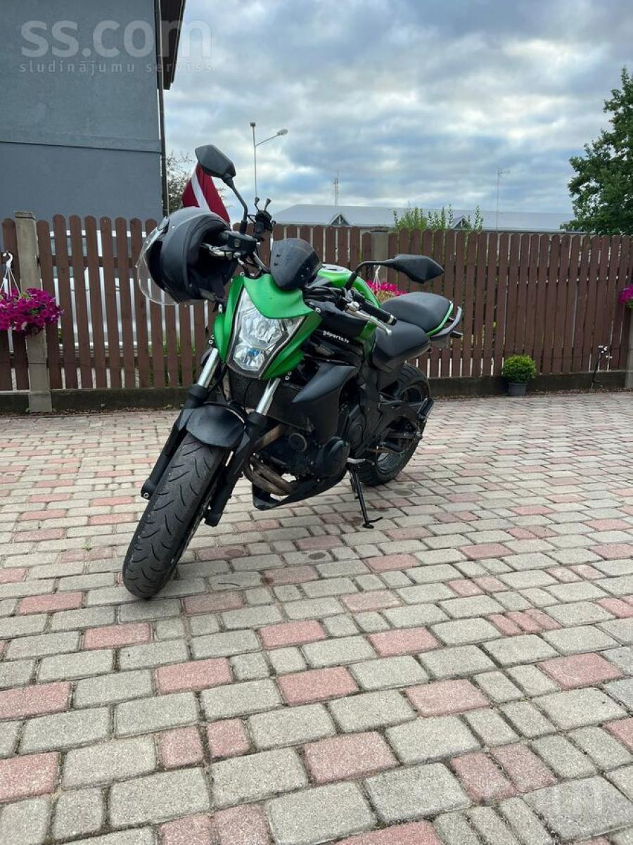 Kawasaki Er6n 2014 Jelgava, ar dzinēja tilpumu 0.65 L un nobraukumu 0 tūkst. km par 3100 €, foto 1 vietnē AUTOMOTO.COM.LV