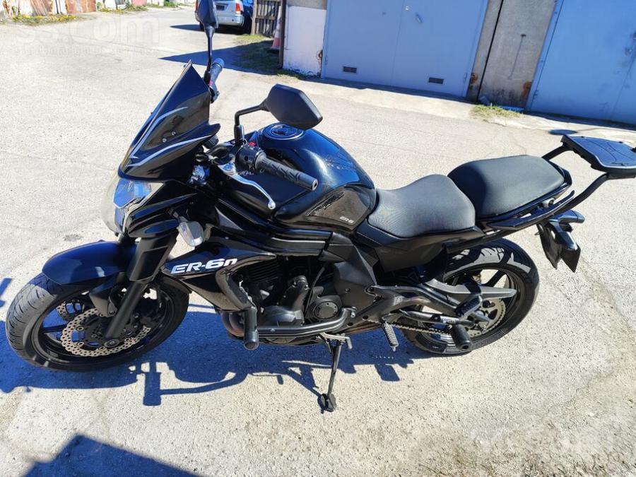 Kawasaki Er6n 2014 in Riga, with an engine capacity of 0.65 L and mileage of 0 thousand km for 2900 €, photo 7 on AUTOMOTO.COM.LV