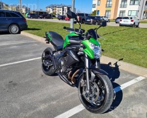 Kawasaki Er6n 2015 Rīga, ar dzinēja tilpumu 0.65 L un nobraukumu 0 tūkst. km par 4000 €, foto  vietnē AUTOMOTO.COM.LV