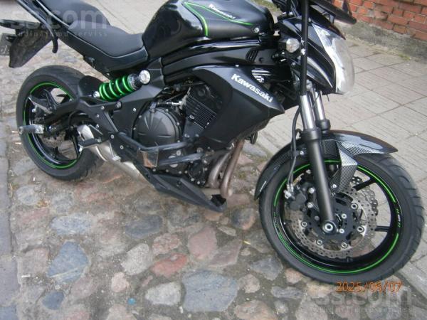 Kawasaki Er6n 2016 in Liepaja, with an engine capacity of 0.65 L and mileage of 0 thousand km for 3500 €, photo 2 on AUTOMOTO.COM.LV
