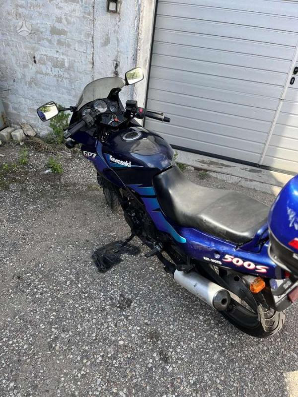 Kawasaki GPZ 1996 in Vilnius, with an engine capacity of 0.50 L and mileage of 56 thousand km for 900 €, photo 2 on AUTOMOTO.COM.LV