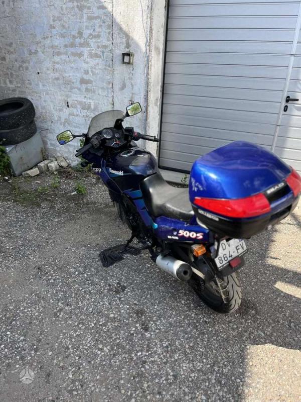 Kawasaki GPZ 1996 in Vilnius, with an engine capacity of 0.50 L and mileage of 56 thousand km for 900 €, photo 3 on AUTOMOTO.COM.LV