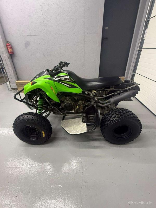 Zaļš Kawasaki KFX 2004 Jurbarkas, ar dzinēja tilpumu 0.70 L un nobraukumu 777 tūkst. km par 3800 €, foto 6 vietnē AUTOMOTO.COM.LV