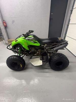 Zaļš Kawasaki KFX 2004 Jurbarkas, ar dzinēja tilpumu 0.70 L un nobraukumu 777 tūkst. km par 3800 €, foto 6 vietnē AUTOMOTO.COM.LV